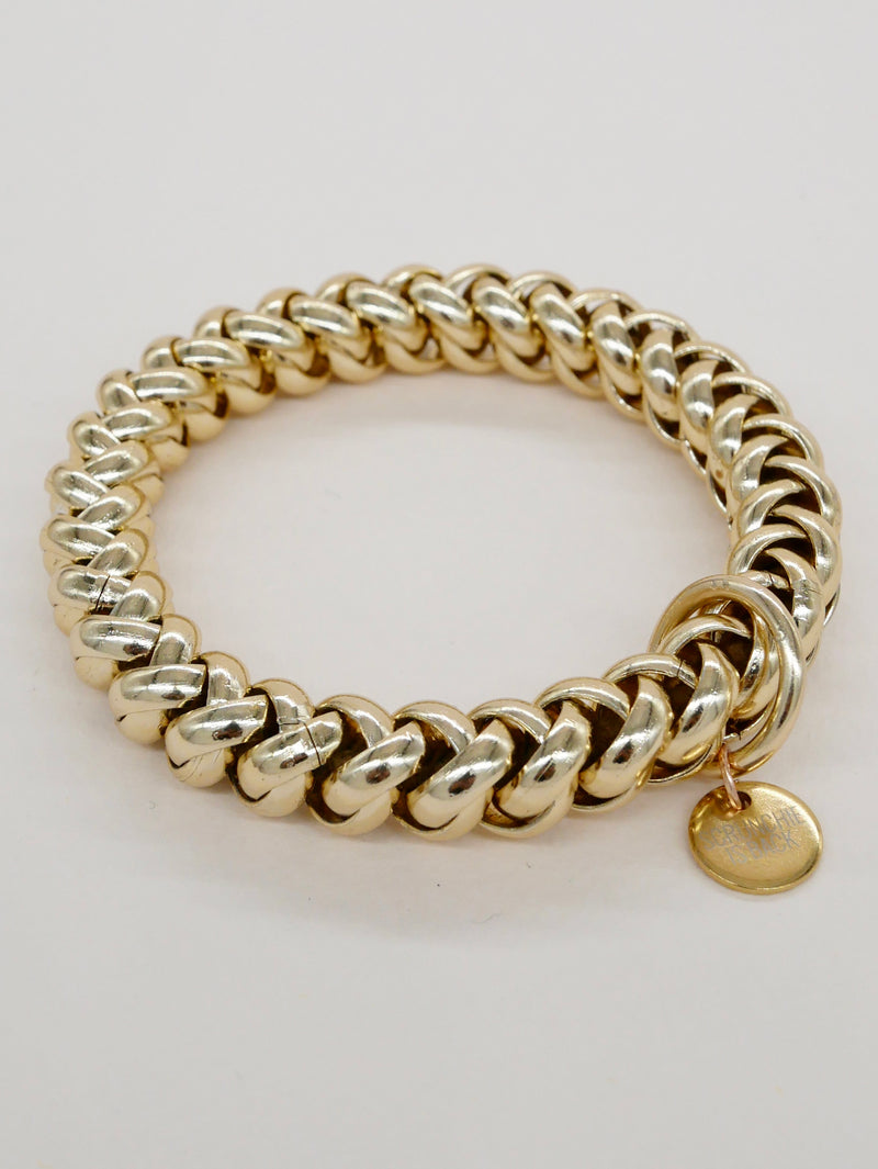 Bichou bracelet - Chaîne dorée – Scrunchie is back